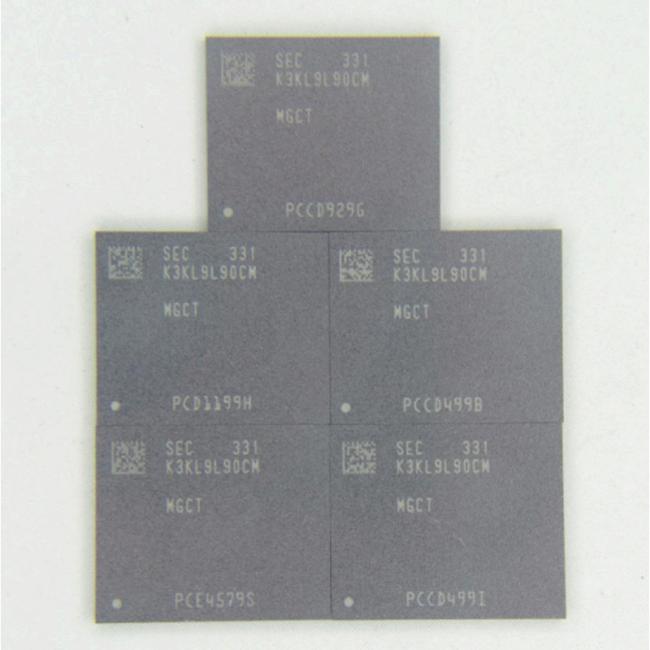 K3KL9L90CM-MGCT NAND Flash Memory Chip - Front View