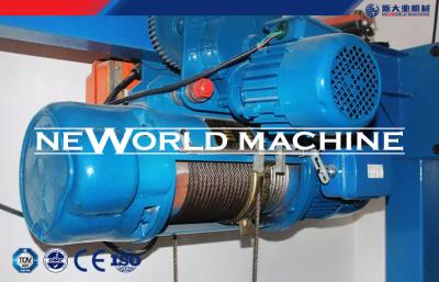 Cina gru elettrica del cavo metallico 380v di 30m una certificazione di 3 tonnellate: CE ed iso in vendita