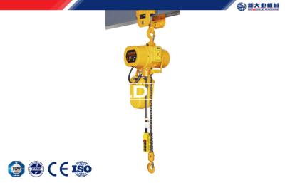 Cina Giallo una Catena dei 3 tester una gru elettrica da 10 tonnellate con telecomando in vendita