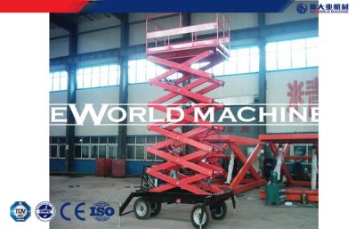 中国 四輪引きずる移動式油圧を折る垂直は上昇 6 - 20m を切ります 販売のため