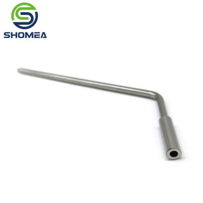 China SHOMEA Custom Electrolytic Polishing  Stainless Steel Bent Needle With Conical Tip for sale