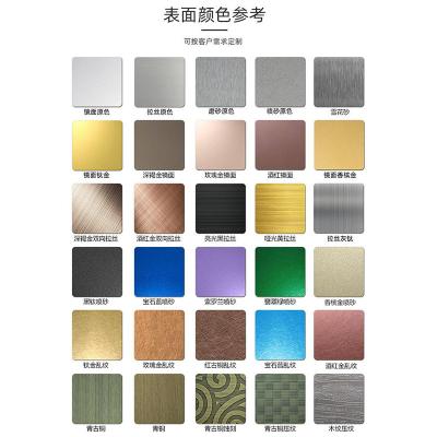 China Matte Black Brushed Stainless Steel Sheet Anti Scratch For Cabinet Doors & Foyer Decor for sale