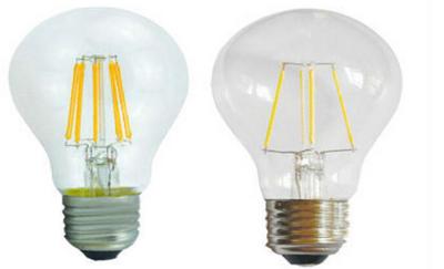 Cina 3000k luminoso E27 dell'interno ha condotto la lampadina del filamento della lampada LED con la chiara copertura in vendita