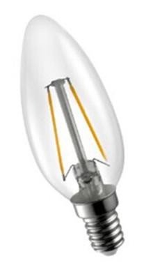 Cina La PANNOCCHIA di lunga vita 2W ha condotto il risparmio energetico della lampadina della candela la lampadina/E14 del filamento in vendita