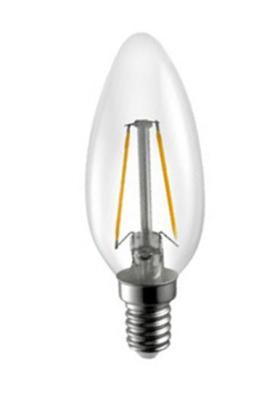 Cina Lampadina del filamento della PANNOCCHIA LED di IP20 E14 2W/lampade 3000K 180LM - 200Lm in vendita