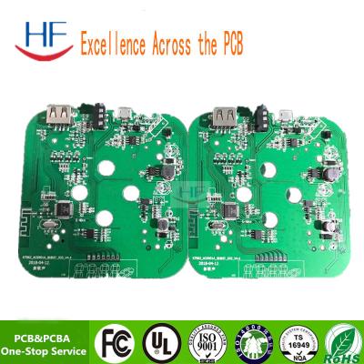 中国 1.2MM LED PCB組立板 硬い双面浸透金 FR4 販売のため