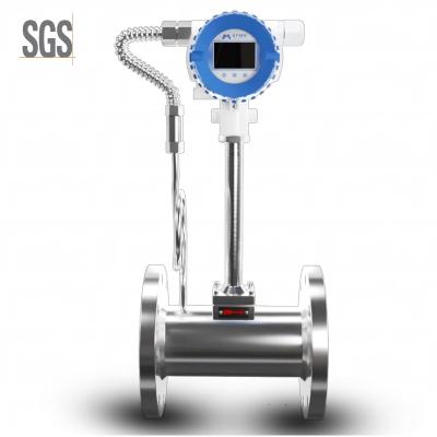 China DN25 Flow Meter Transmitter Vortex Flow Meters for Lpg Steam Flowmeter ANSI Flange for sale