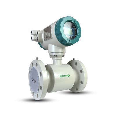 China Portable Electromagnetic Flowmeter Water Sewage Liquid Flowmeter Price for Water for sale