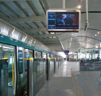 Cina Supporto LCD USB/ms/XD dell'esposizione dell'annuncio del giocatore LCD pubblicità dell'ingresso/della metropolitana in vendita