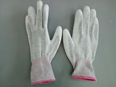 Chine La paume antistatique fonctionnante sûre de gant a enduit le travail antidérapant électronique de gants d'Esd à vendre