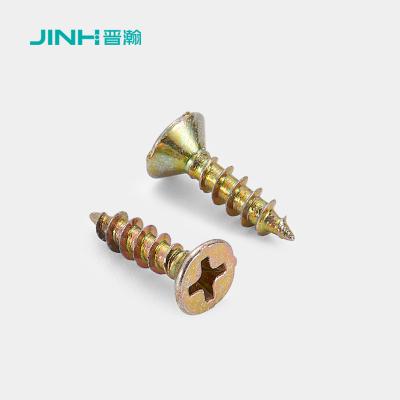 China Manufactured Fibreboard Screws with 0.375 Inch Head Diameter and Sharp Point for sale