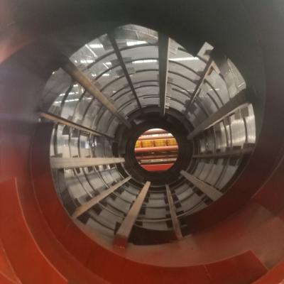 중국 주문 제작된 회전 스크린 분리대 건조 기계 22 kw 8t / Ｈ 판매용
