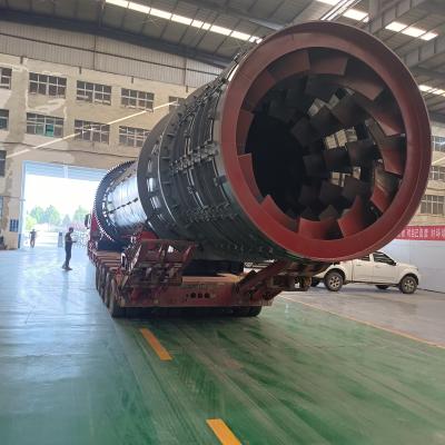 중국 350t/h 돌 회전 드럼 세척기 회전 드럼 스크러버 판매용