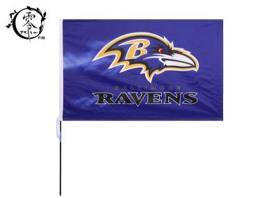 China De Banner van de de Dichtingsringenraaf van NFL Baltimore, 3 x-5-voet Polyester digitaal Gedrukte Vlaggen Te koop