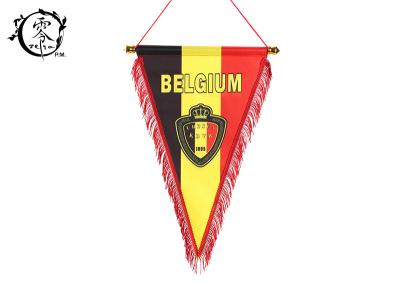 China Van het de Wimpel Nationale Vlag Aangepaste Land van wereldbekerbelgië de Wereldbanner Te koop