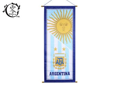China 2018 het Hangen van Wereldbekerargentinië Grootte 38x90cm van de Vlag Binnenmuur Gemakkelijk met Hanger Te koop