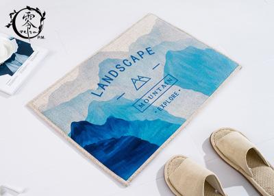 China Ajardine o Não-deslizamento lavável Footmats do tapete da sala de visitas das esteiras dos artigos dos eletrodomésticos do teste padrão todo o tamanho disponível à venda