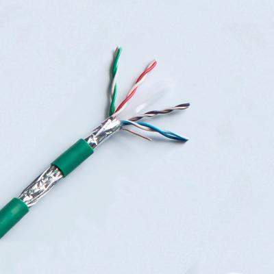 중국 BC 0.58mm Cat 6 Ethernet Kabel PVC Shieded Cat6 Shielded Cables 판매용