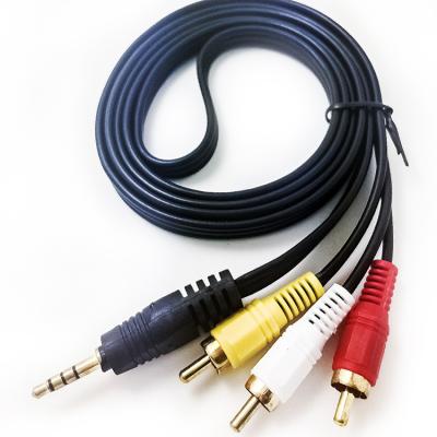 중국 말레 스테레오 오디오 Aux 케이블에 대한 ODM RCA 스테레오 케이블 3.5 밀리미터 말레 판매용