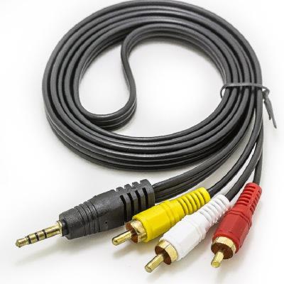 중국 말레 스테레오 오디오 Aux 케이블에 대한 ODM RCA 스테레오 케이블 3.5 밀리미터 말레 판매용