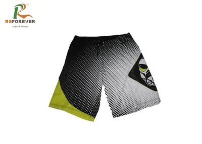 中国 印刷されるポリエステルまたはスパンデックス メンズ波の不足分の黒い点を伸ばします 販売のため