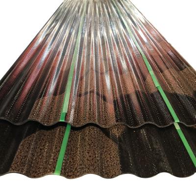 Κίνα Δυνατότητα Χάλυβα Πλάκα 0,1-1mm πάχος Χρώμα Επιστρωμένα Μεταλλικά κυματοειδή φύλλα οροφής από G3302 Ζυγισμένο χάλυβα PPGI προς πώληση