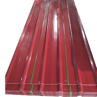 Κίνα Δυνατότητα Χάλυβα Πλάκα 0,1-1mm πάχος Χρώμα Επιστρωμένα Μεταλλικά κυματοειδή φύλλα οροφής από G3302 Ζυγισμένο χάλυβα PPGI προς πώληση