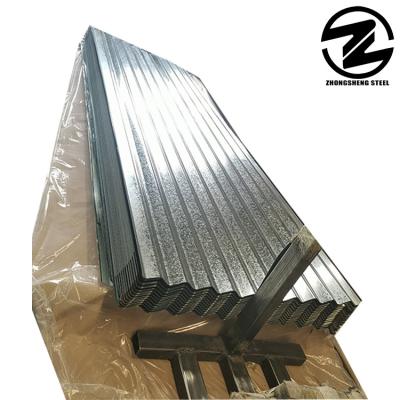 중국 RoHS 인증 0.35mm 두꺼운 알루미늄 진크 지붕 잎 맑고 투명한 진료 지붕 Z61-Z90 코팅 판매용