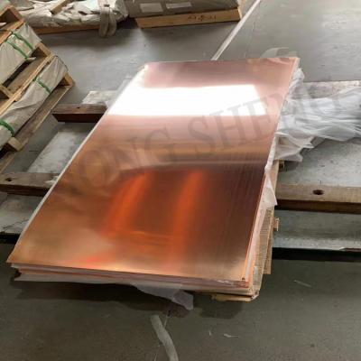 중국 8 x 4 피트 5mm 구리 엽 비 합금판 최고 판매 ASTM B171 C70600 판매용