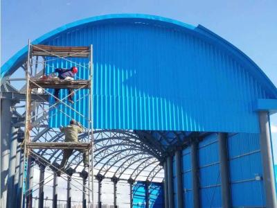 Κίνα DX51D GI Ppgl ibr ppgi μέταλλο Ζυγισμένο κυματοειδές χρώμα επικαλυμμένο Πίνακα οροφής από χάλυβα με μήκος 2001-3600mm προς πώληση
