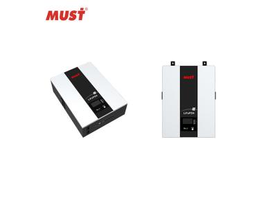 中国 UPSのために壁に取り付けられたLifepo4 100Aのリチウム イオン太陽電池はなる 販売のため