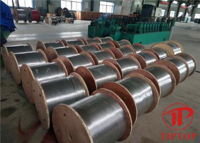 Cina Tubatura d'acciaio arrotolata A269 di piegamento del diametro 3mm SS316 ASTM in vendita