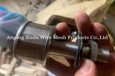 中国 SS304 316lジョンソンVeeワイヤー スクリーンの浄水器はDN53mmをノズルを通して出す 販売のため