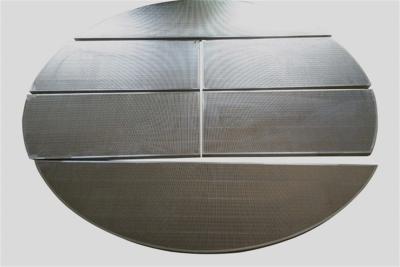 Κίνα Διάμετρος 1250mm αυλάκωση 0.5mm Χ κοινά πλέγματα υποστήριξης καλωδίων σφηνών τύπων για τους ιονικούς ανταλλάκτες προς πώληση
