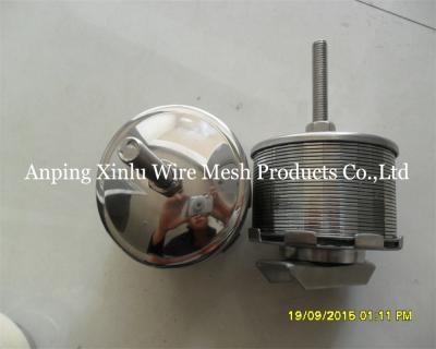 Κίνα Double Flow Johnson Wedge Wire Hastelloy C Filter Nozzle 300PSI  With Screw M10 προς πώληση