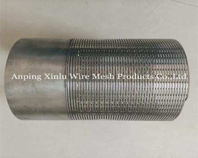 Κίνα 8-5/8 No Magnetic SS205 Johnson Wedge Wire Screen Pipe 20ft long Pickling for Water Treatment and Oil & Gas Industry προς πώληση