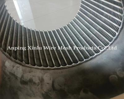 Κίνα 8-5/8 No Magnetic SS205 Johnson Wedge Wire Screen Pipe 20ft long Pickling for Water Treatment and Oil & Gas Industry προς πώληση