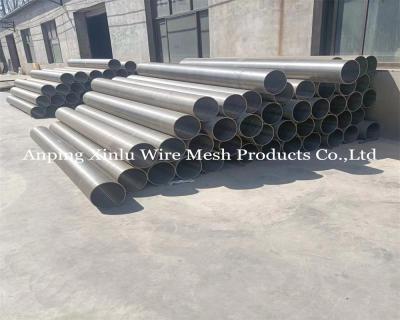 Κίνα Galvanized 2.5x4mm Welded Profile Vee Wire Screen Tube for Water Treatment and Industrial  Filtering Applications προς πώληση