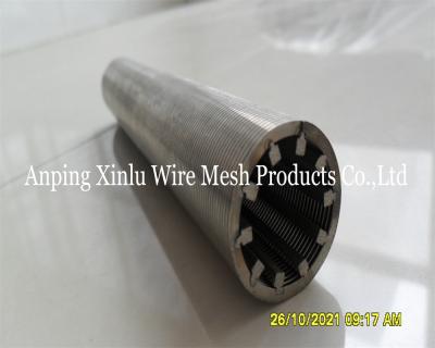 중국 Stainless Steel304 Johnson Vee Wire Screen Pipe 1-20 Inch Wedge-Shape for Petroleum Industry 판매용