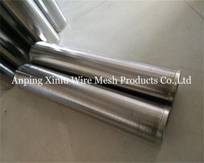 중국 Welded 316L Wedge Wire Johnson Filter Candles with Economical Benefits For Chemical Processing 판매용