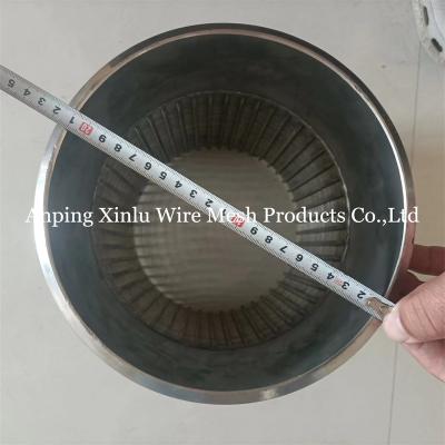 Chine FOTI V-Wire enveloppé Johnson type écouteur de puits d'eau avec 0,03 mm-10 mm taille de fente à vendre