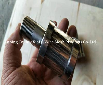 Chine Vessel Internal Stainless Steel 316L Wedge Wire Water Filter Nozzle à vendre