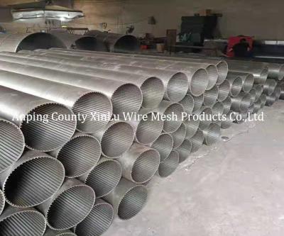 중국 V Wire Johnson Screen Pipe With Continuous Slot For Water Well Filter 판매용