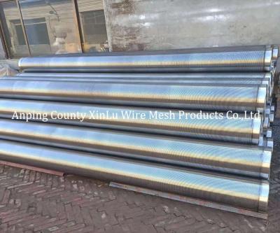 중국 V Wire Johnson Screen Pipe With Continuous Slot For Water Well Filter 판매용