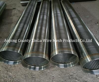 중국 V Wire Johnson Screen Pipe With Continuous Slot For Water Well Filter 판매용