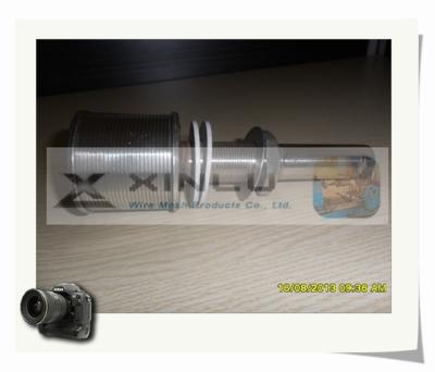 Chine Le long fil de cale de cou équipent DN d'un gicleur 53mm que le filtre de sable équipe la fente d'un gicleur de 0.2mm à vendre
