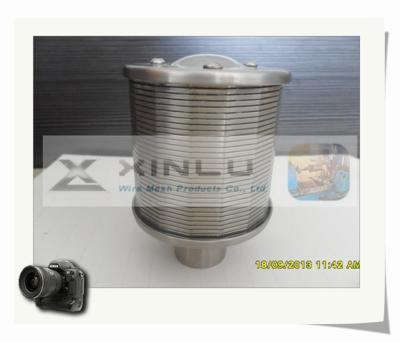 Chine La femelle du bec 148mm SS316L BSPT de filtre de traitement de l'eau d'écran de fil de cale a fileté à vendre