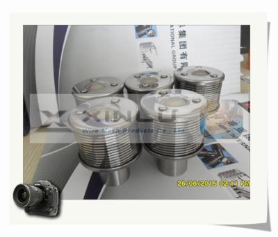 Chine La femelle du bec 148mm SS316L BSPT de filtre de traitement de l'eau d'écran de fil de cale a fileté à vendre