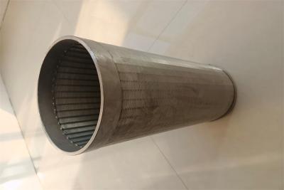 Chine Tube d'écran de fil de cale de corrosion de tamis filtrant d'acier inoxydable de sable anti à vendre