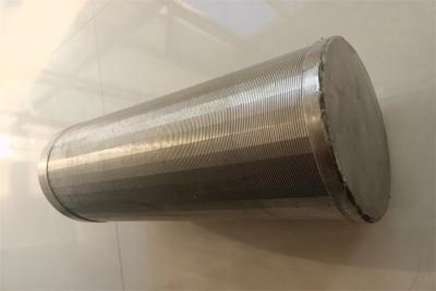 Chine Tube d'écran de fil de cale de corrosion de tamis filtrant d'acier inoxydable de sable anti à vendre